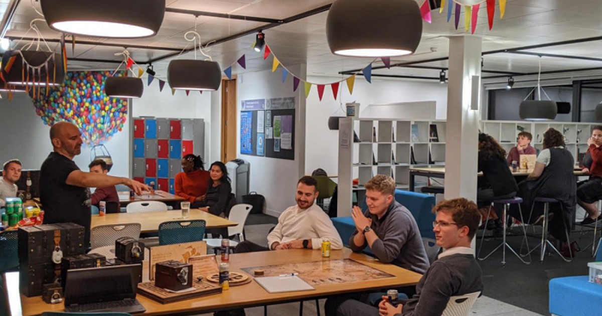Rohan Short joins Hoare Lea's next-gen games night | Rohan Short Rohan Short joins Hoare Lea's next-gen games night | Rohan Short
